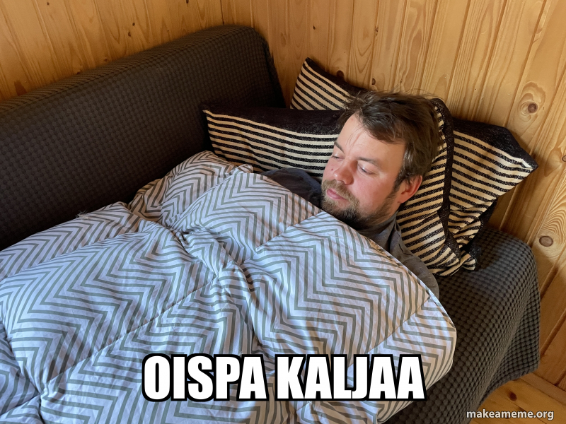 Oispa kaljaa Meme Generator
