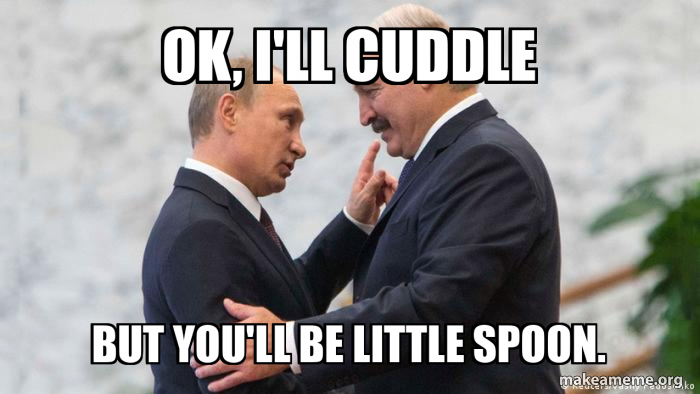 Ok, i'll CUDDLE But you'll be little spoon. Meme Generator
