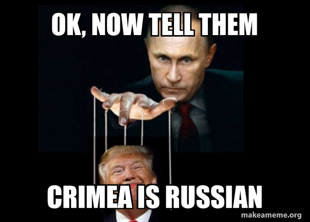 OK, now tell them Crimea is Russian Meme Generator