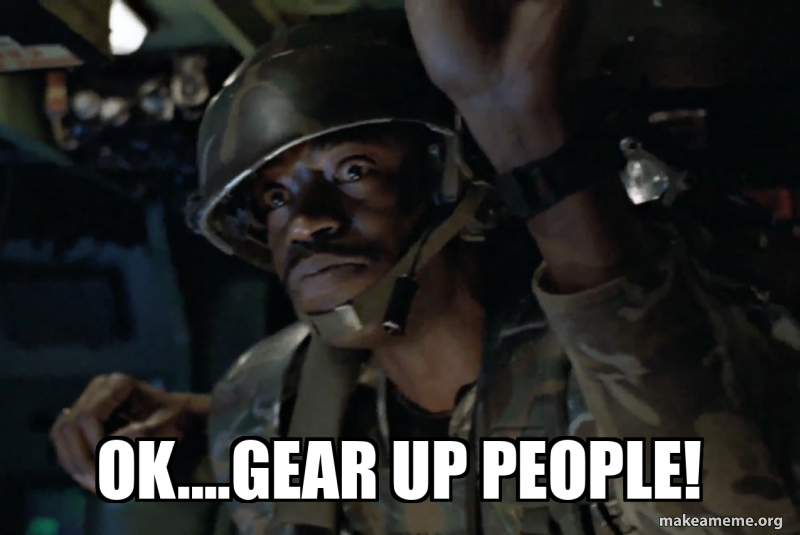 ok....gear up people! Meme Generator