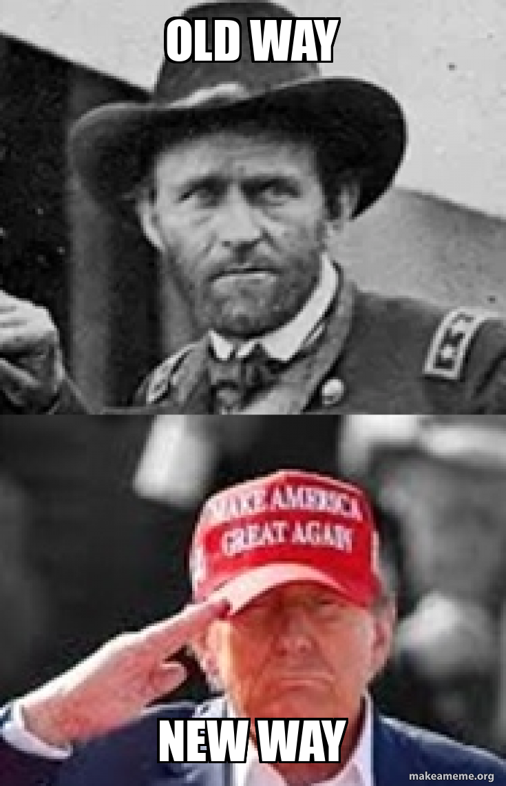 old way new way Meme Generator
