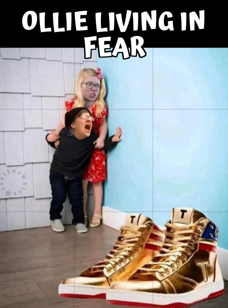 Ollie living in fear Meme Generator