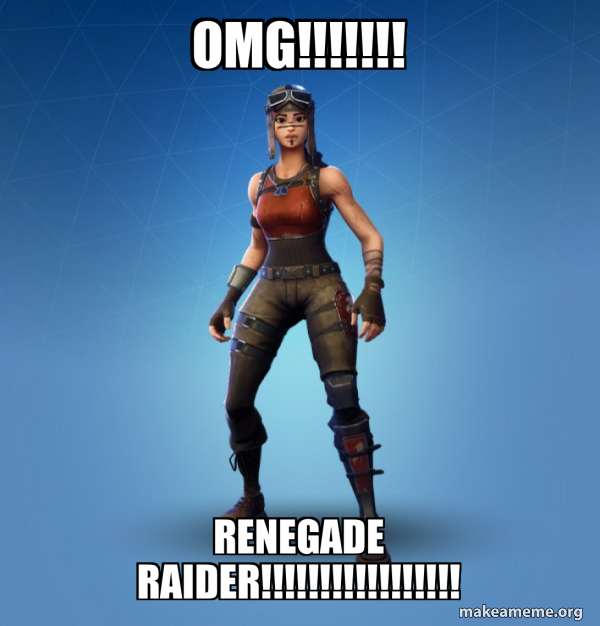 OMG!!!!!!! RENEGADE RAIDER!!!!!!!!!!!!!!!!! - Renegade Raider Fortnite ...