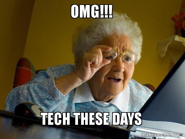 Tech Grandma Memes My Grandma Got An IPhone, But Is Having Problems
