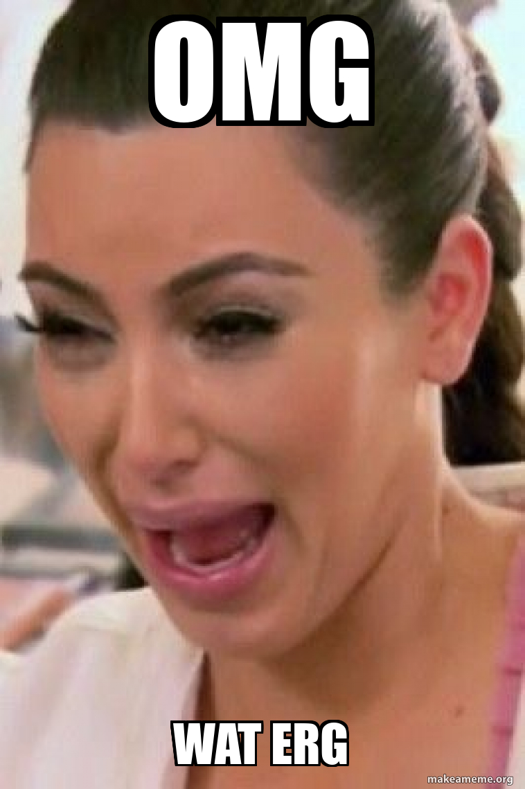 Omg Wat erg Meme Generator