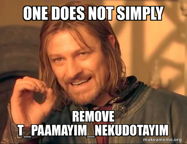 One Does Not Simply remove T_PAAMAYIM_NEKUDOTAYIM - One Does Not Simply ...