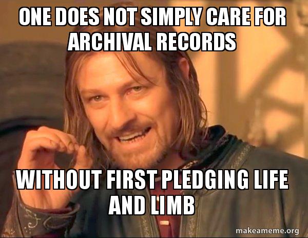 Archivist Memes ArchivesChat With Lauren Van Zandt / X