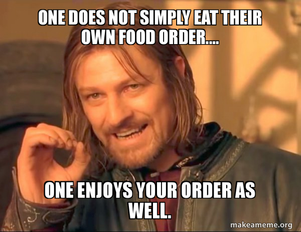 Food Order Memes