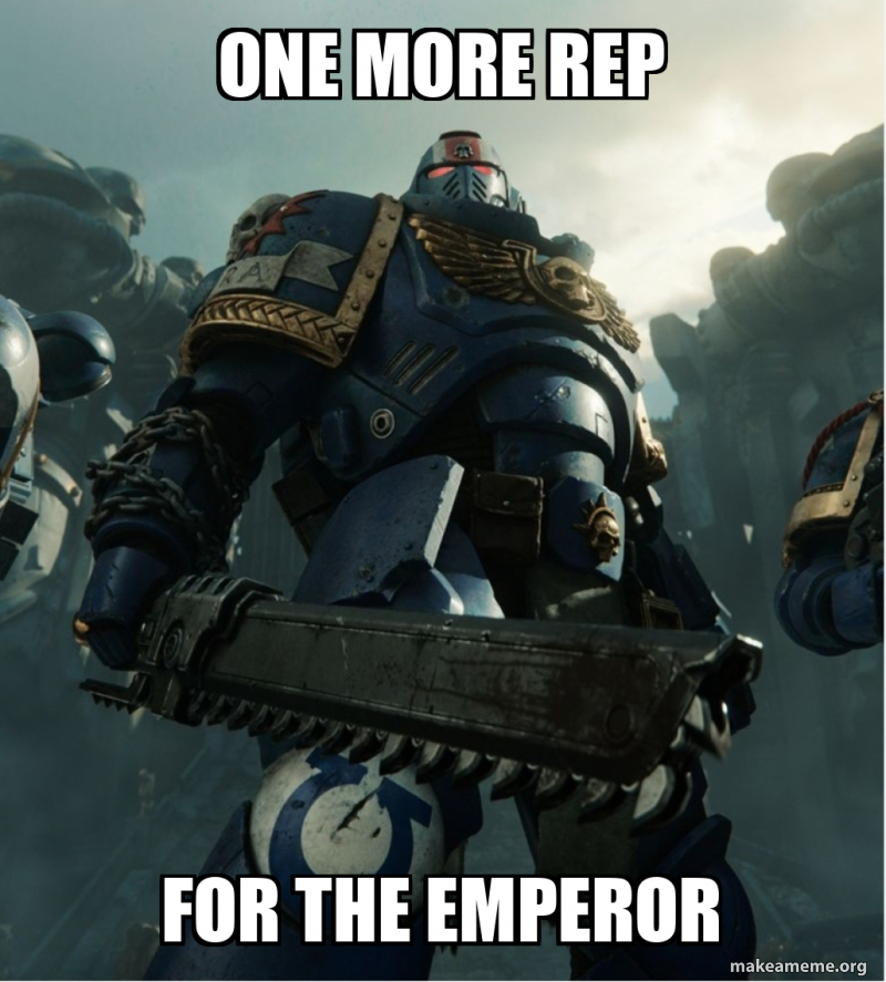 one more rep for the emperor Meme Generator