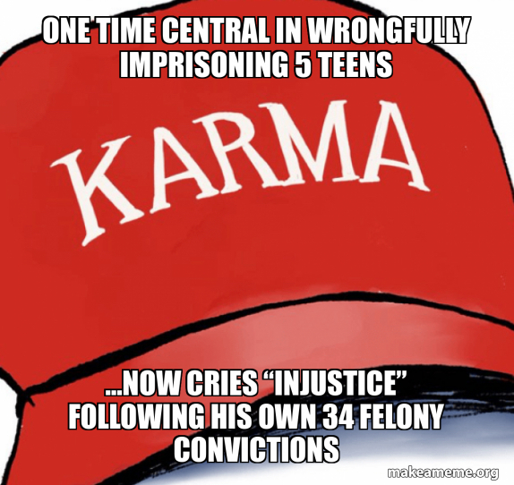 One time Central in WRONGFULLY Imprisoning 5 teens …Now cries ...