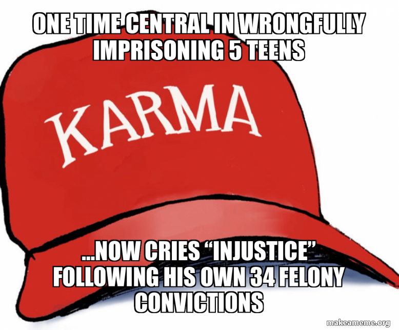One time Central in WRONGFULLY Imprisoning 5 teens …Now cries ...