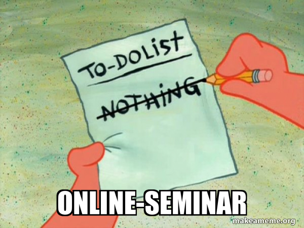 Online-Seminar - TO-DO List Meme Generator