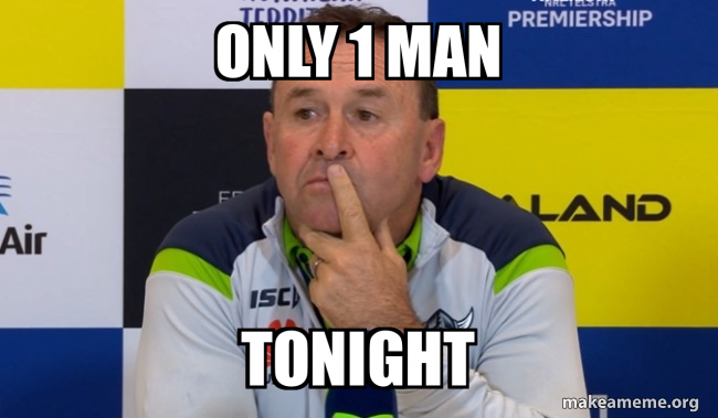 Only 1 man Tonight Meme Generator
