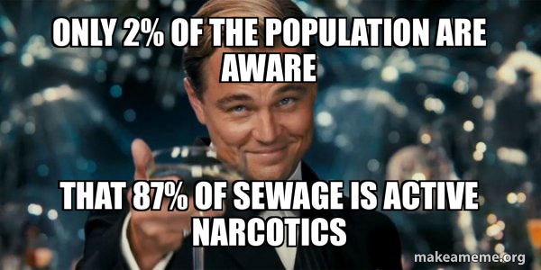 Only 2% of the population are aware that 87% of sewage is active ...