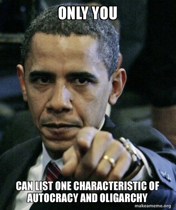 Autocratic Caption