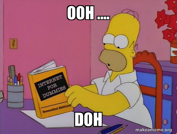 Ooh .... DOH - Internets Homer Meme Generator
