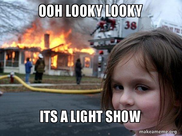 Light Show Meme When You Hang A Single Strand Of Christmas Lights
