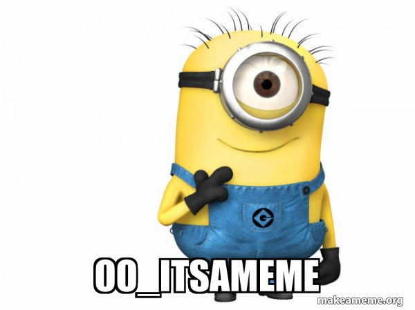 OO_itsameme - Thoughtful Minion Meme Generator