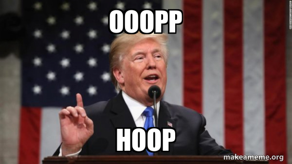 Ooopp Hoop - Donald Trump Meme Generator