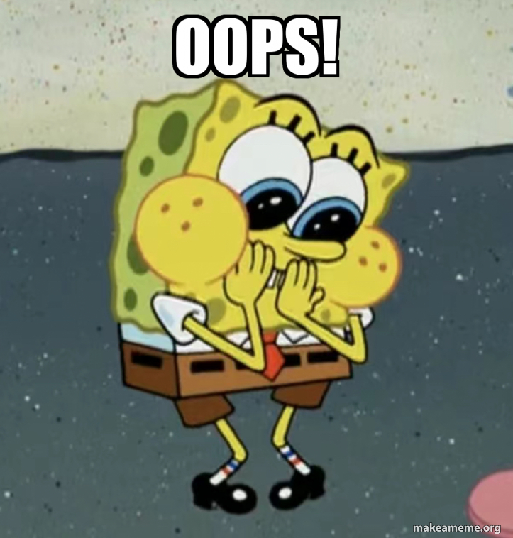 Oops! Meme Generator