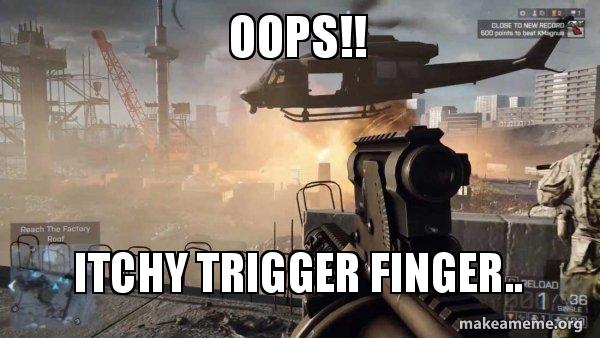 Trigger Finger Meme Trigger Finger 13 PSD, High Quality Free PSD