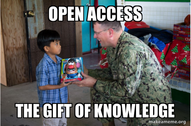 Open Access The gift of Knowledge Meme Generator