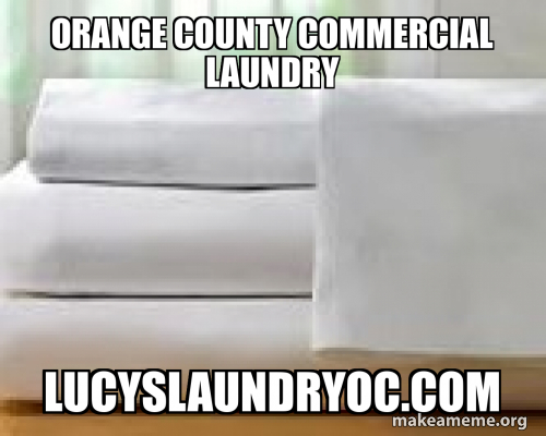 Orange County Commercial Laundry lucyslaundryoc.com Meme Generator