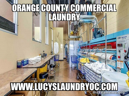 Orange County Commercial Laundry www.lucyslaundryoc.com Meme Generator