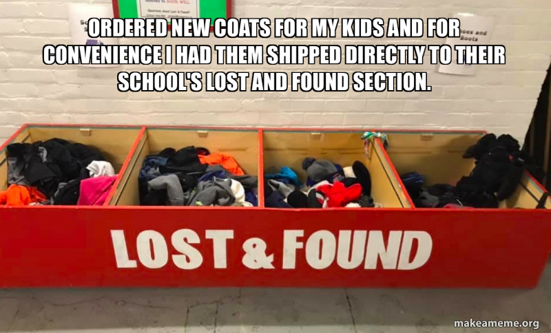 Ordered new coats for my kids and for convenience I had them shipped ...