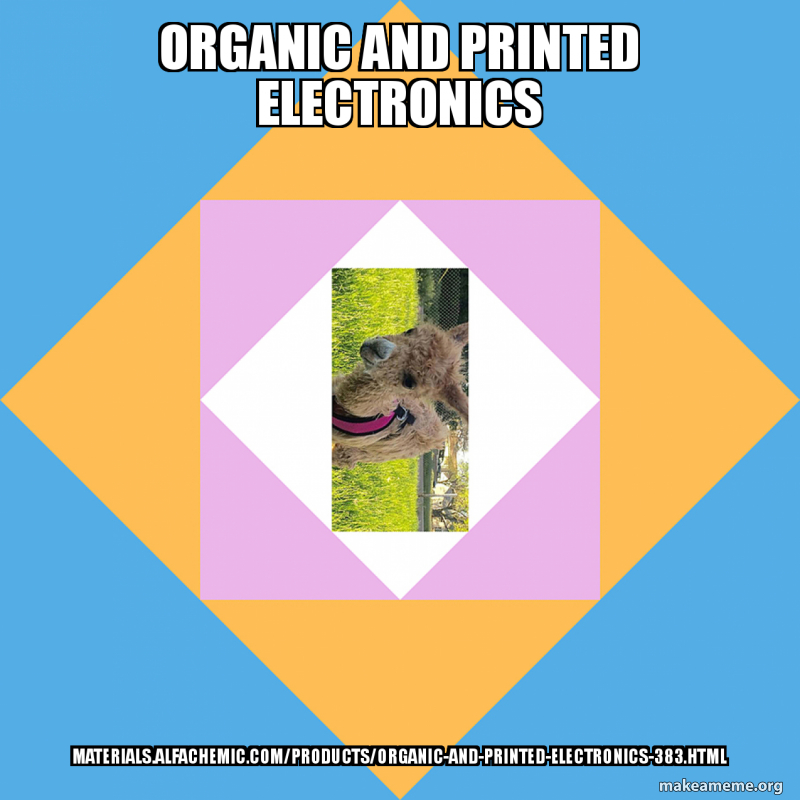 Organic and Printed Electronics materials.alfachemic.com/products ...