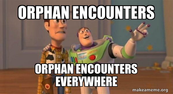 orphan encounters orphan encounters everywhere - Buzz and Woody (Toy ...