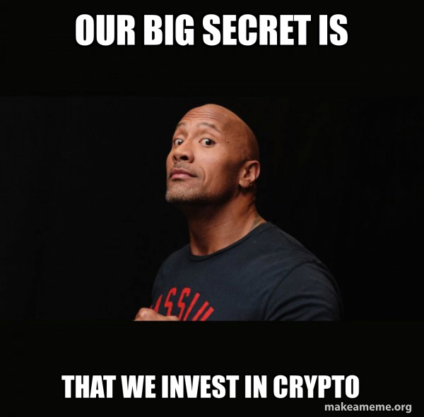 Our big secret is that we invest in crypto - Dwayne Johnson (The Rock ...