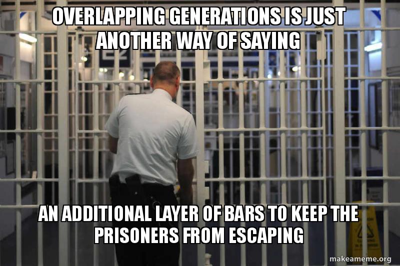 overlapping generations is just another way of saying an additional ...