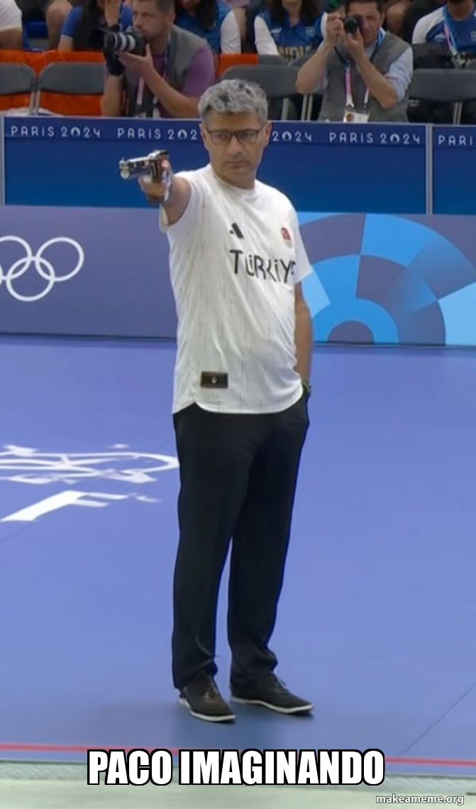 PACO IMAGINANDO - Yusuf Dikec Meme Generator