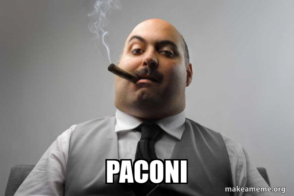 Paconi - Scumbag Boss Meme Generator