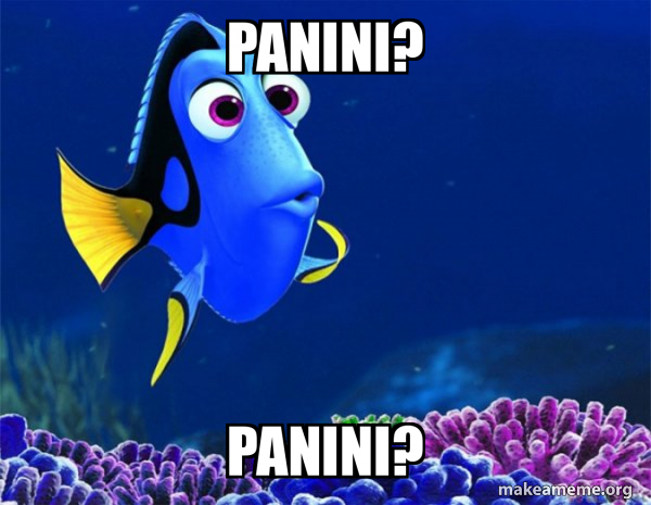 panini? panini? - Dory from Nemo (5 second memory) Meme Generator