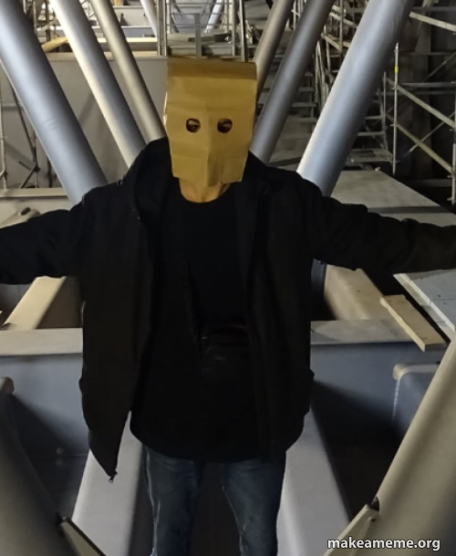 - Paper Bag over Head Meme Generator