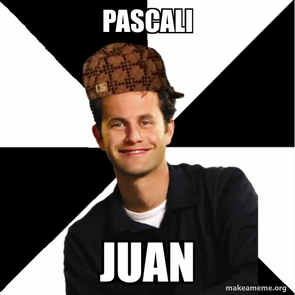 Pascali Juan - Scumbag Christian Meme Generator
