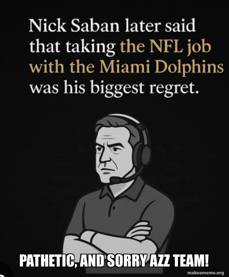 PATHETIC, AND SORRY AZZ TEAM! Meme Generator