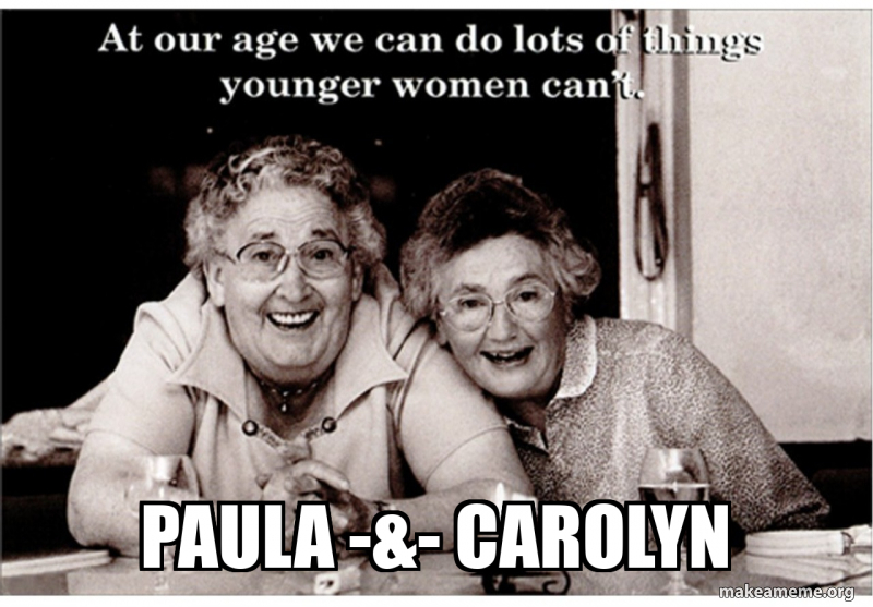 PAULA -&- Carolyn Meme Generator