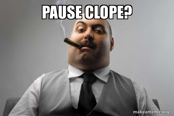 Pause Clope? - Scumbag Boss Meme Generator