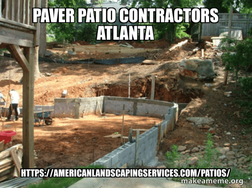 Paver Patio Contractors Atlanta HTTPS://AMERICANLANDSCAPINGSERVICES.COM ...
