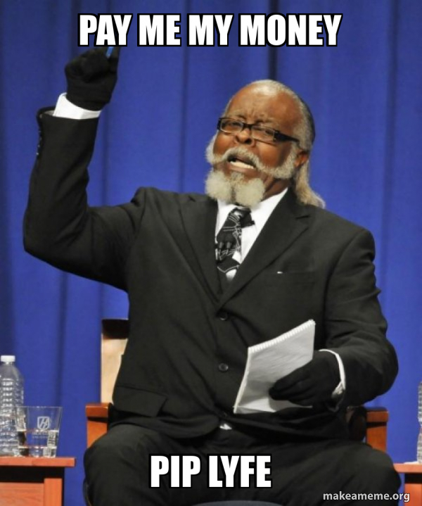 PAY ME MY MONEY PIP LYFE - Too Damn HIgh Meme Generator