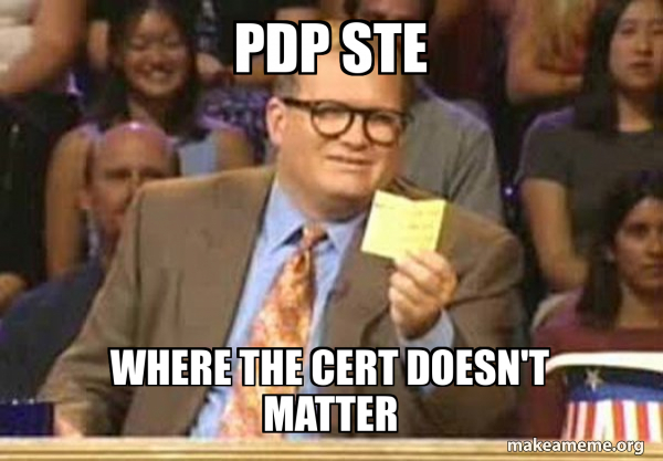 PDP STE WHERE THE CERT DOESN'T MATTER - Drew Carey - Who's Line Is It ...