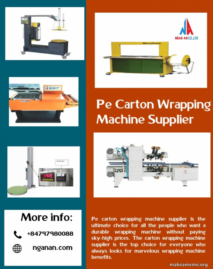 - Pe Carton Wrapping Machine Supplier Meme Generator