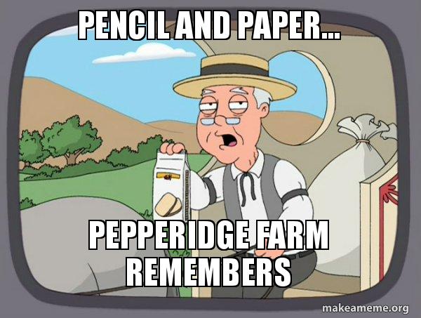 pencil and paper... Pepperidge Farm remembers - Pepperidge Farm ...