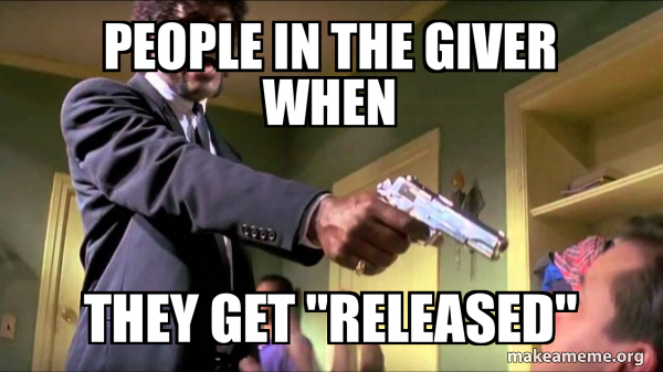 People in the giver when they get "released" - Samuel L. Jackson Say ...