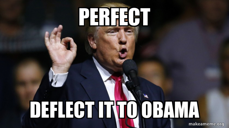 perfect deflect it to obama Meme Generator