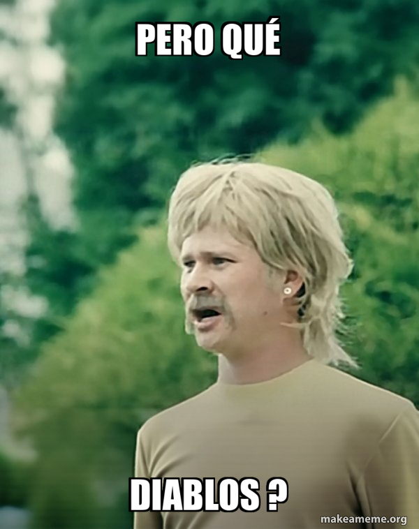 Pero qué diablos ? - Blink 182 WTF Meme Generator