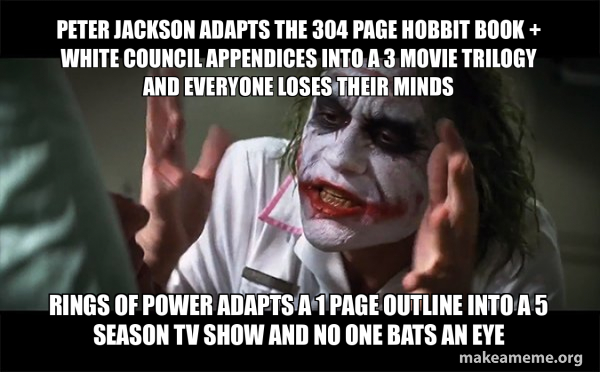 PETER JACKSON ADAPTS THE 304 page hobbit book + white council ...